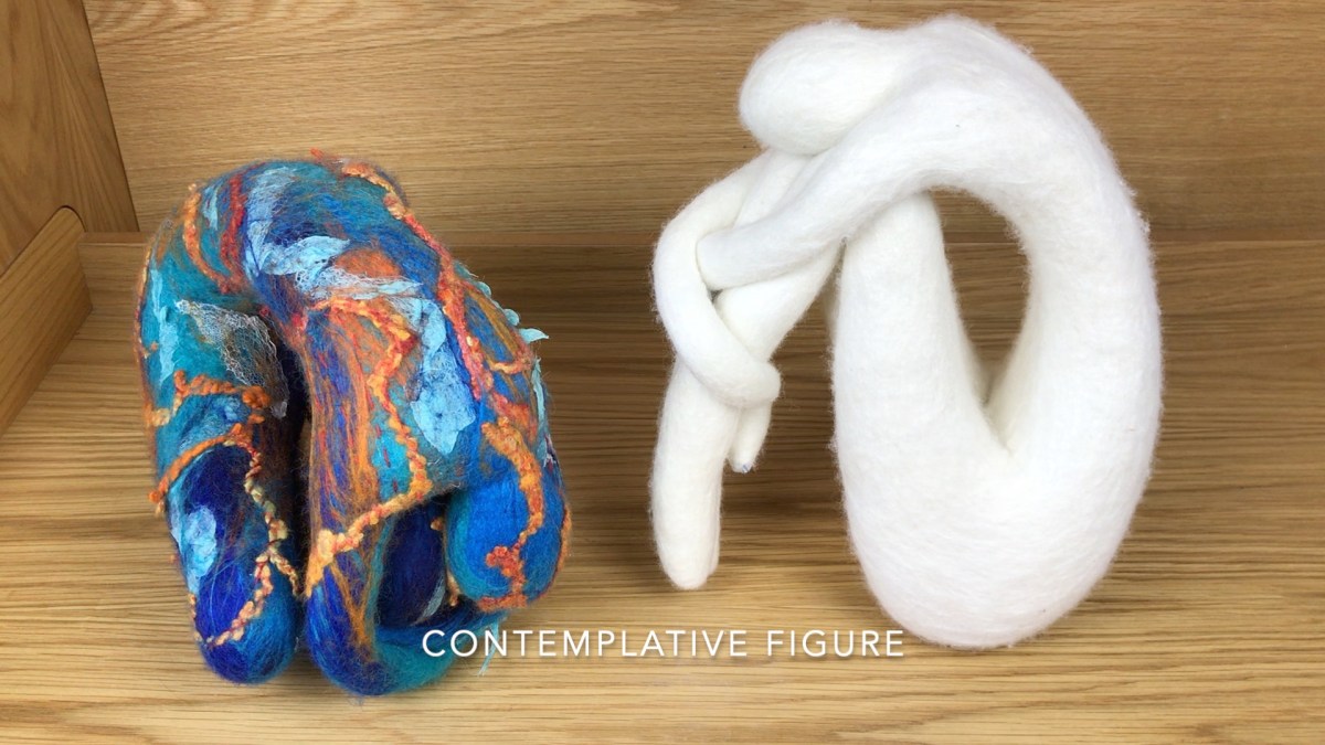 Large Contemplative felt Figure Workshop – MOLLY WILLIAMS